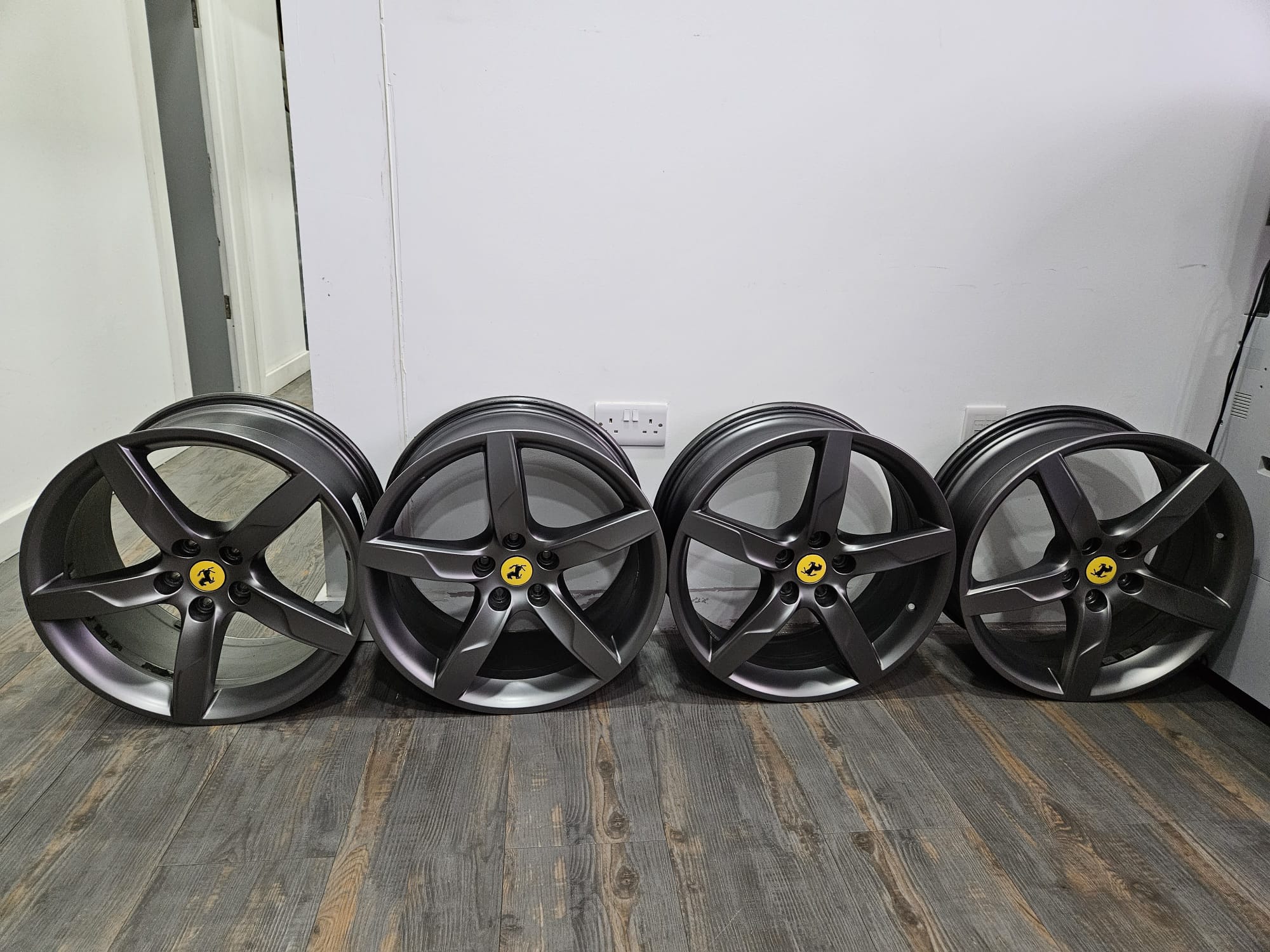 Set Of Ferrari California T Wheels and Tyres for sale by auction in ...
