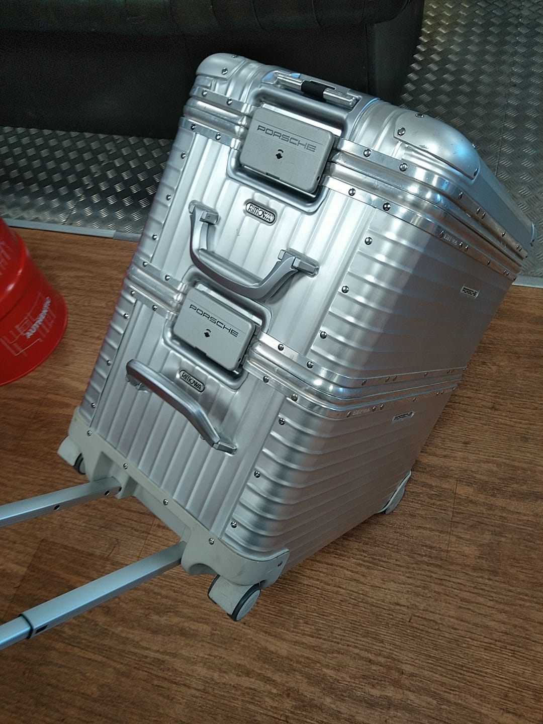 Rimowa x Porsche PTS Aluminium Luggage Set for sale by auction in ...