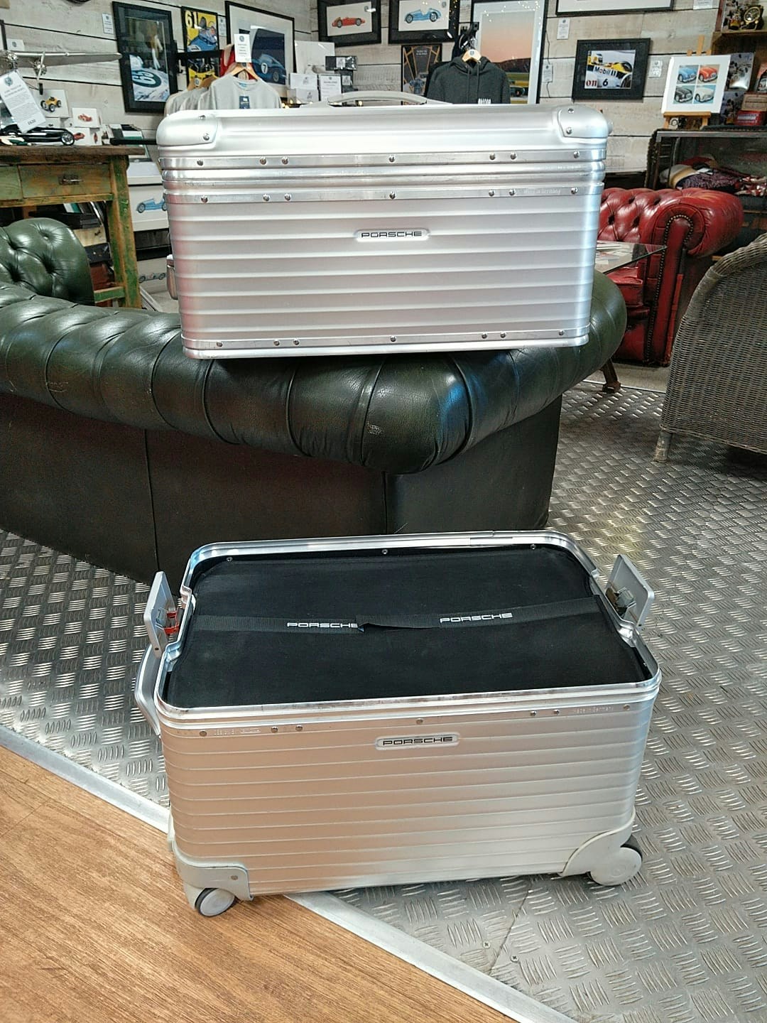 Rimowa x Porsche PTS Aluminium Luggage Set for sale by auction in ...