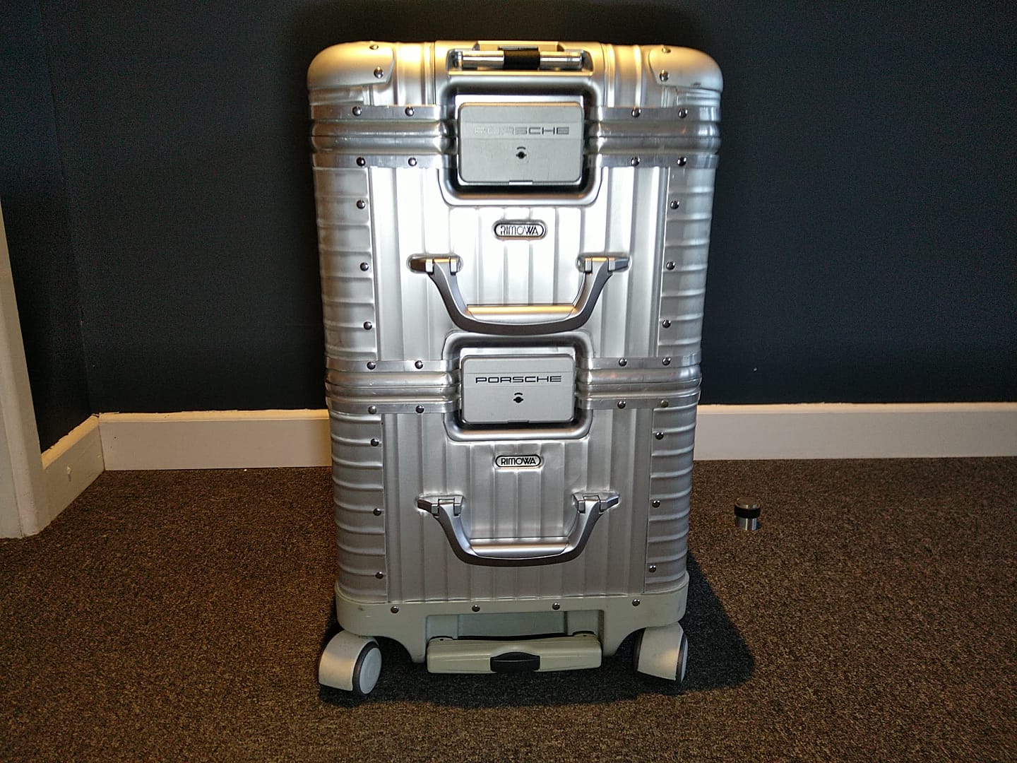 Rimowa x Porsche PTS Aluminium Luggage Set for sale by auction in ...