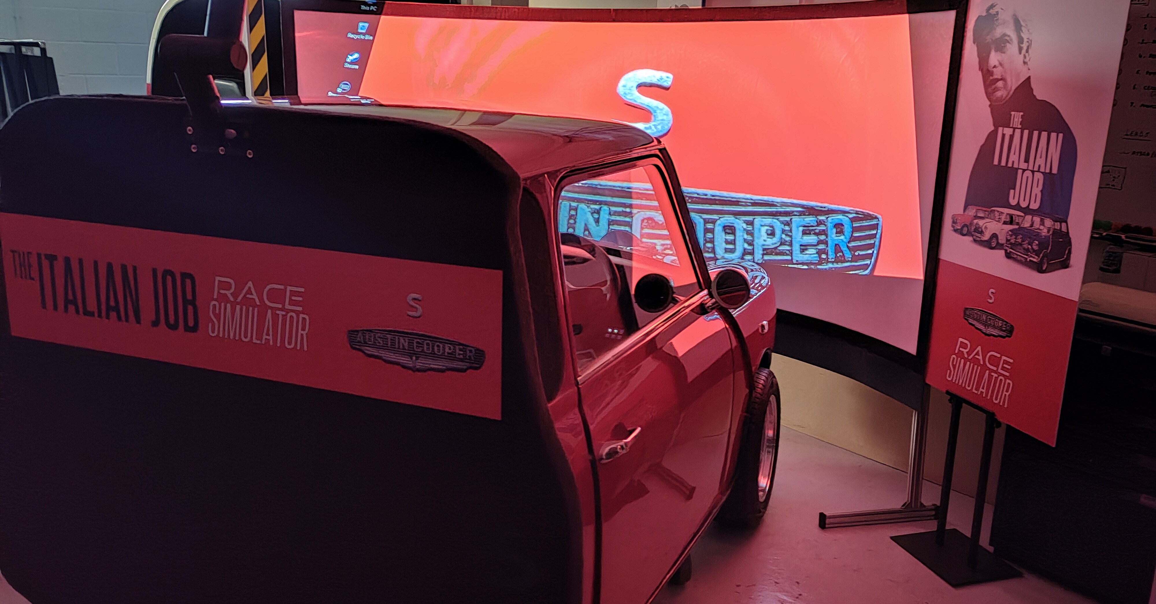 Austin Mini Cooper S - Italian Job Race Simulator for sale by auction ...