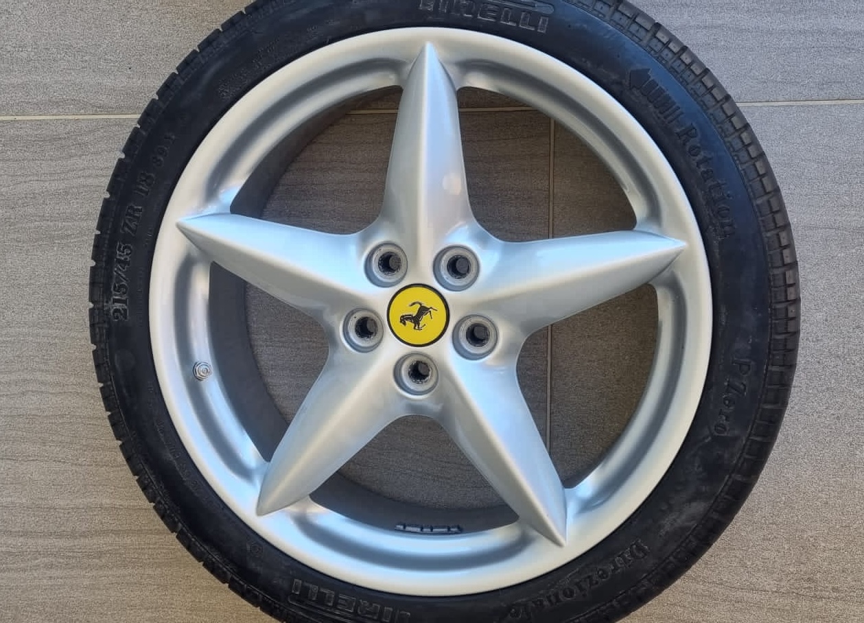 Set of Ferrari 360 Wheels And Tyres for sale by auction in Maroubra ...