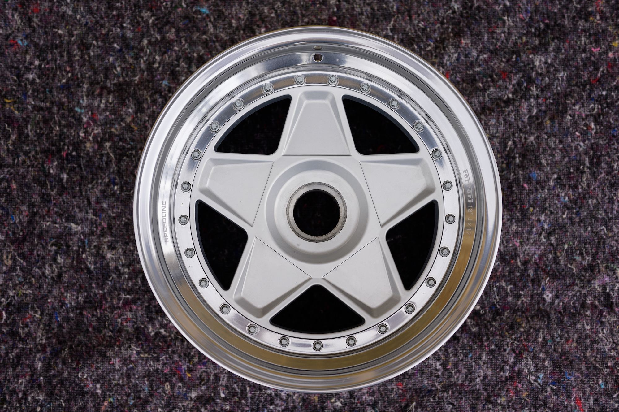 FERRARI F40 WHEELS - SET OF RESTORED ALLOY WHEELS for sale by auction ...