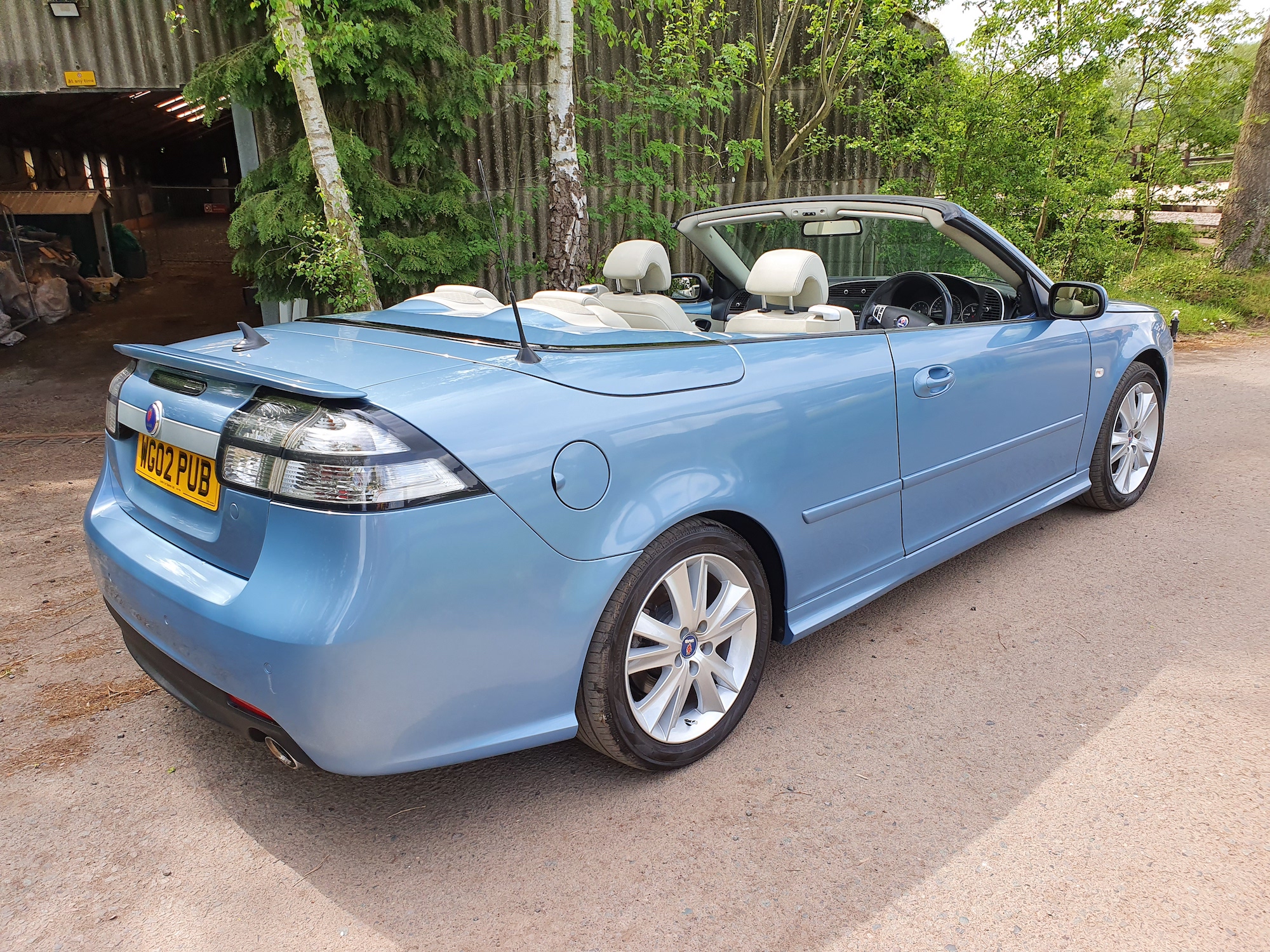 2008 SAAB 9-3 2.8T V6 AERO CONVERTIBLE