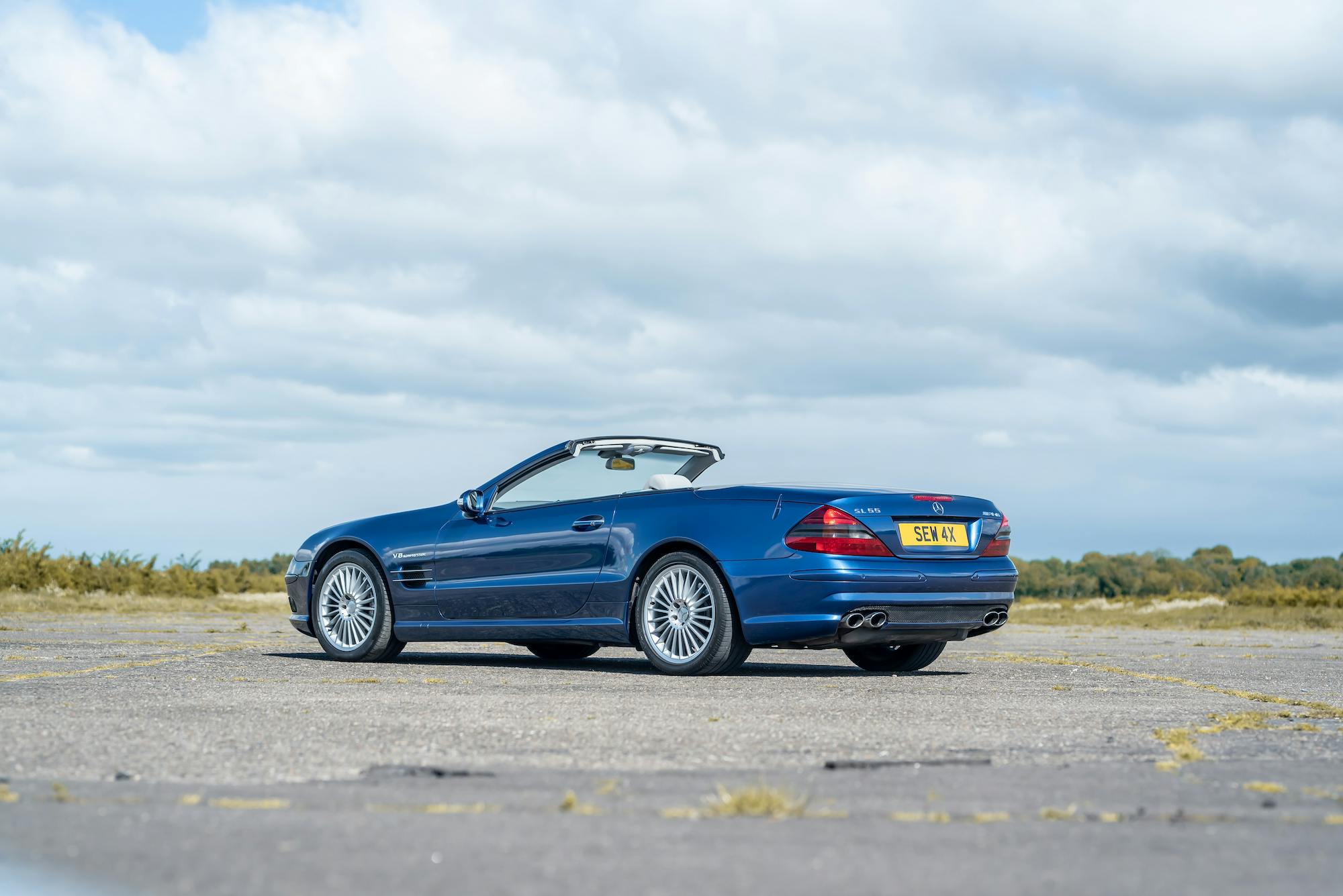 2002 MERCEDES-BENZ SL55 AMG