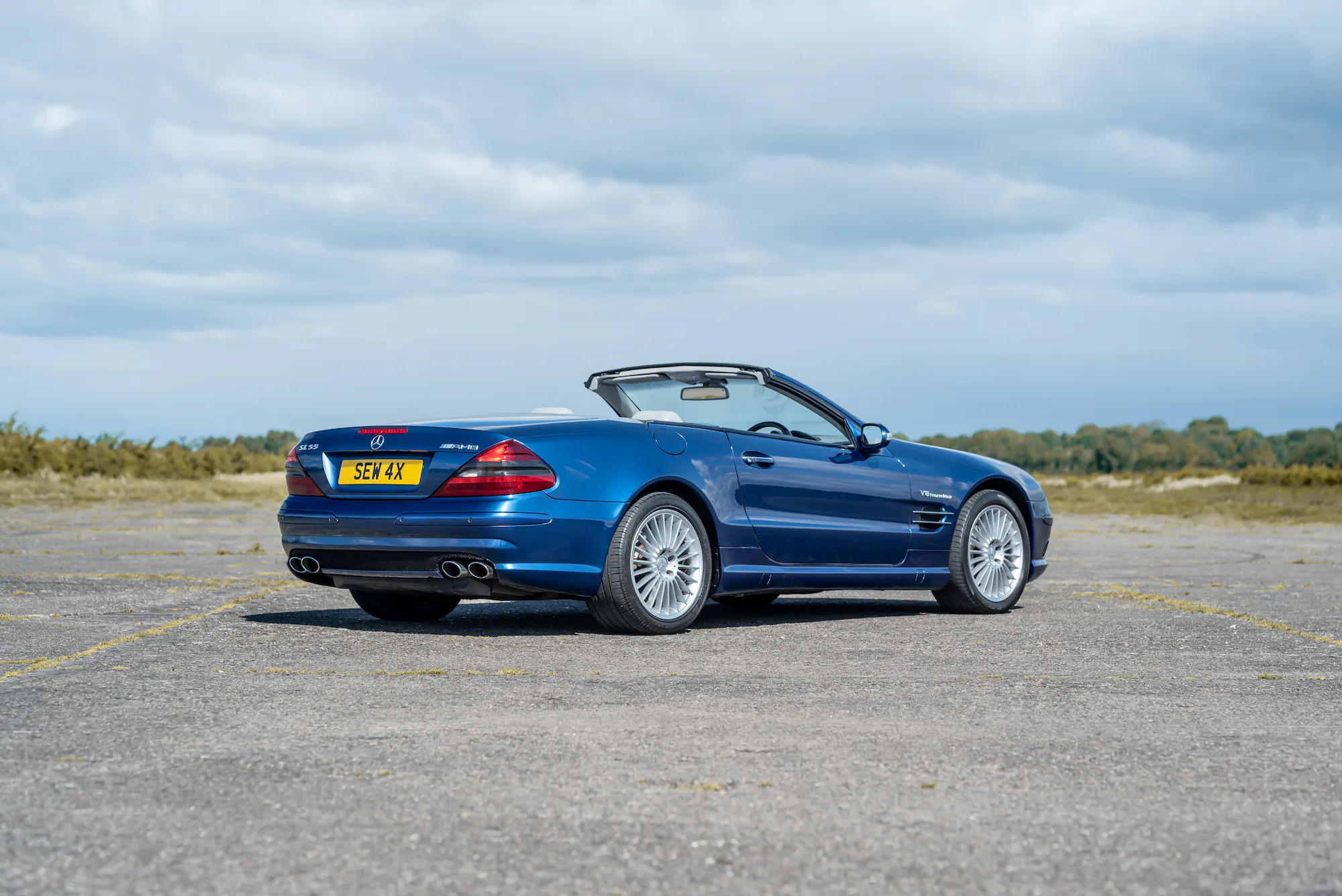 2002 MERCEDES-BENZ SL55 AMG