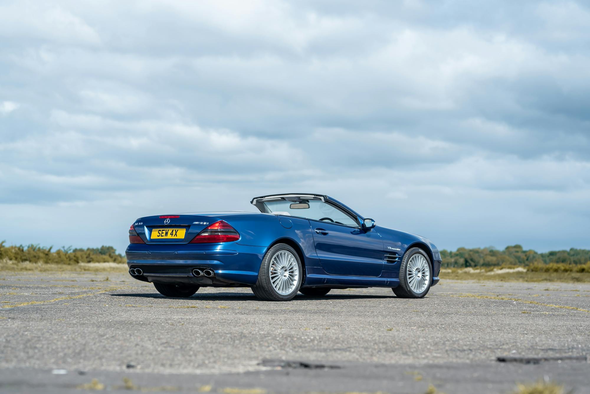 2002 MERCEDES-BENZ SL55 AMG