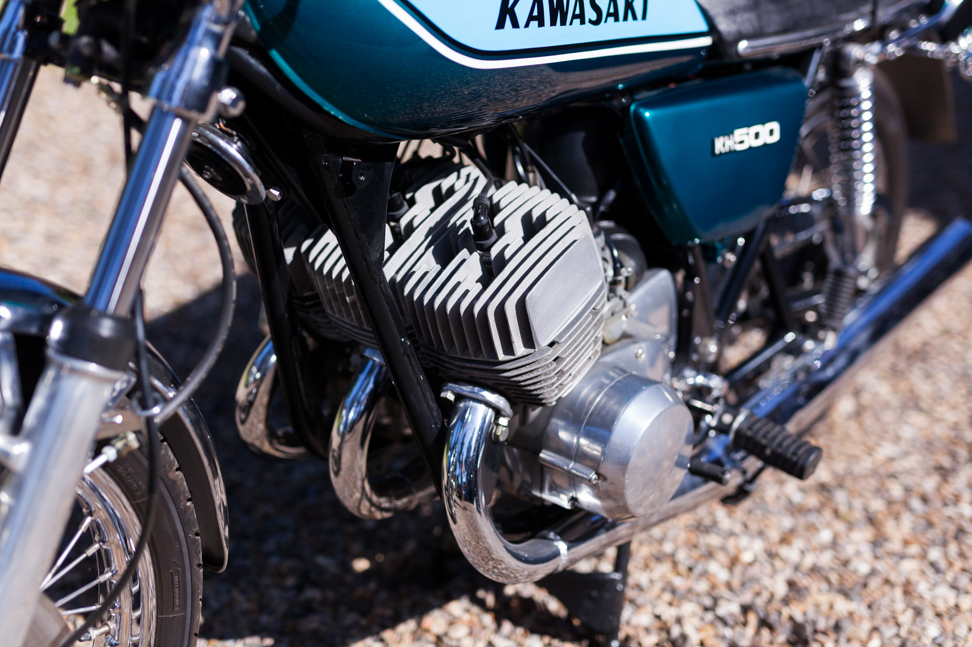 1976 KAWASAKI KH500 A8 for sale by auction in Iver, Buckinghamshire ...