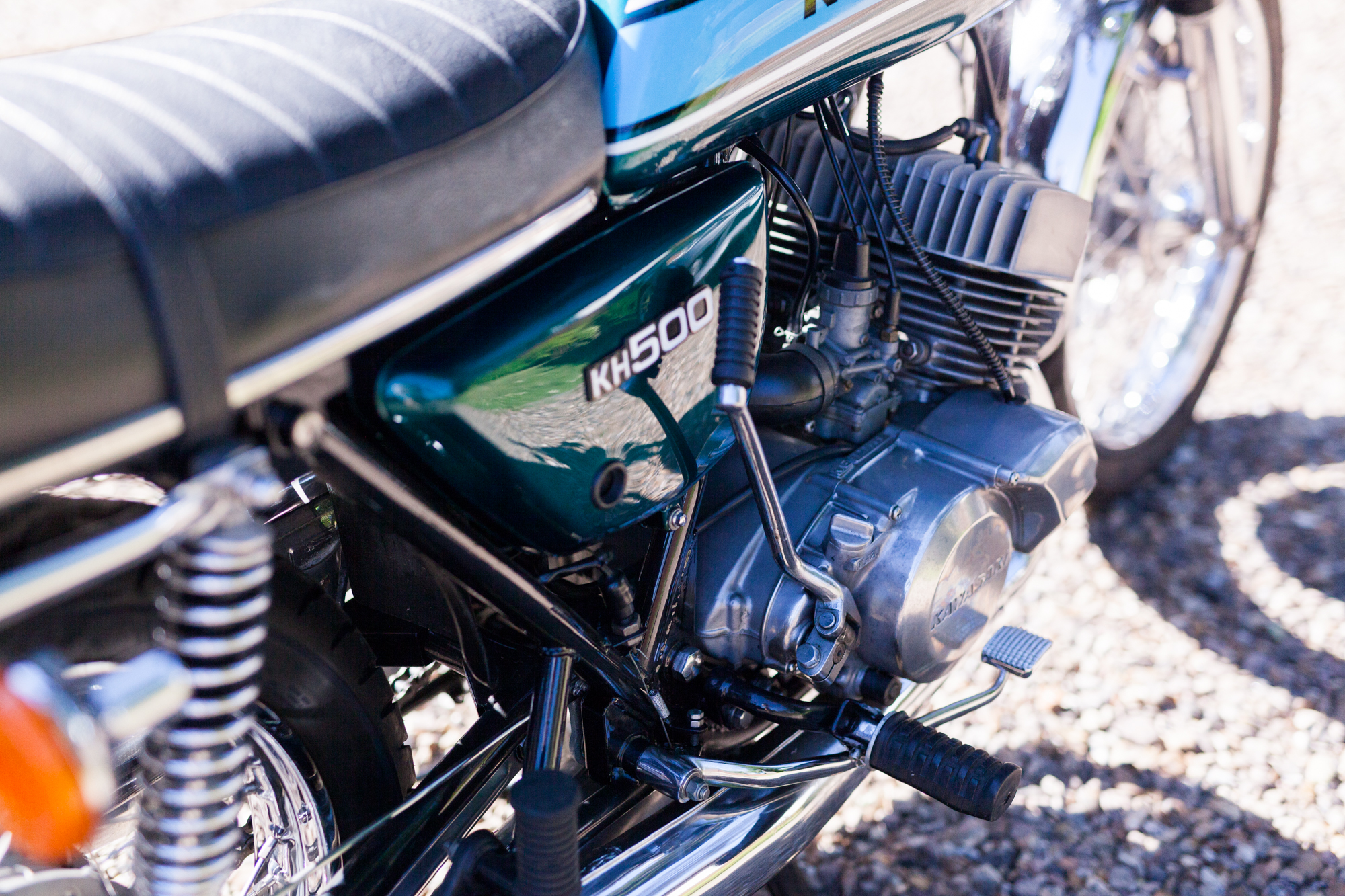1976 KAWASAKI KH500 A8 for sale by auction in Iver, Buckinghamshire ...