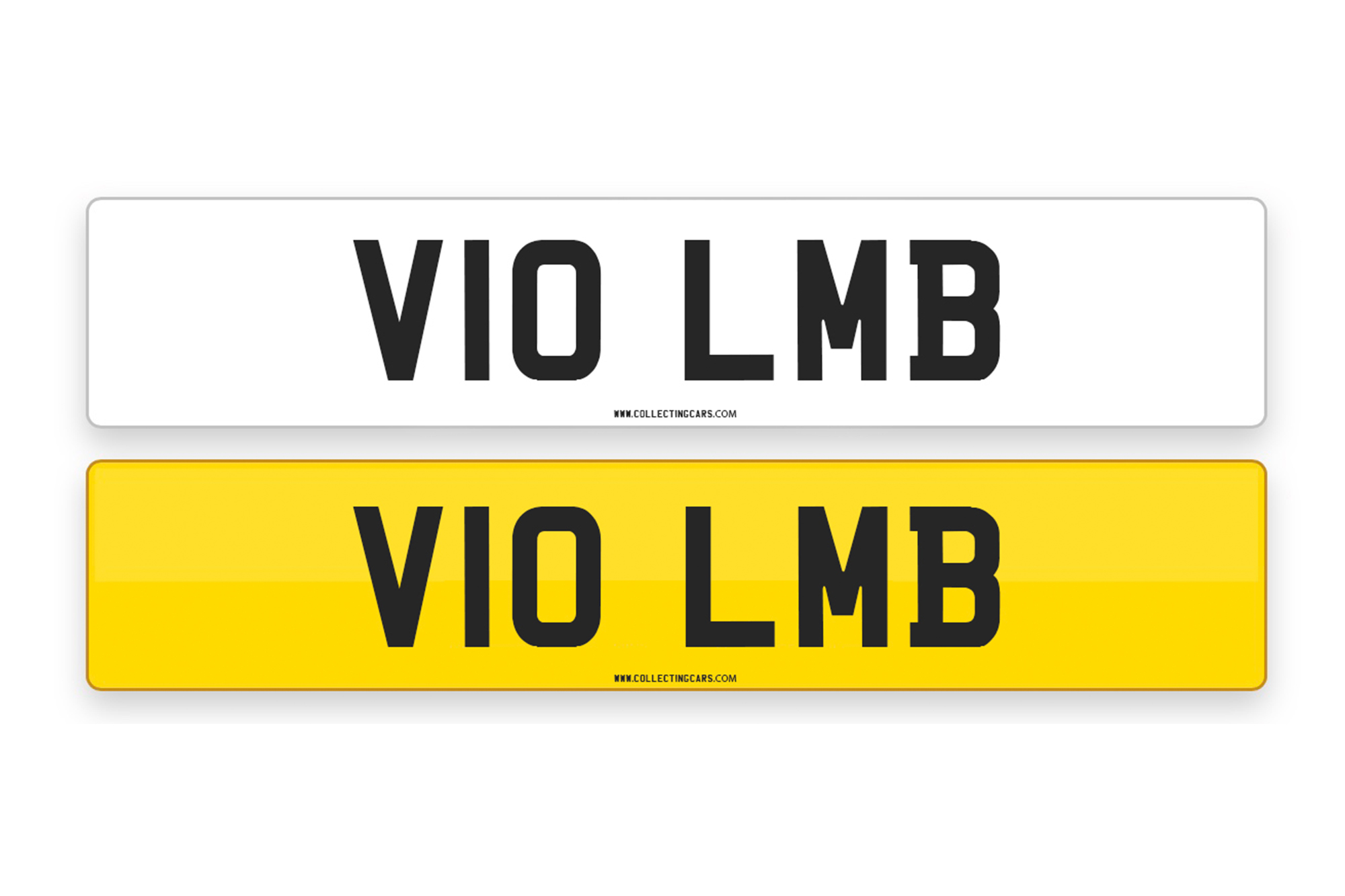 'V10 LMB' - NUMBER PLATE for sale by auction in , United Kingdom