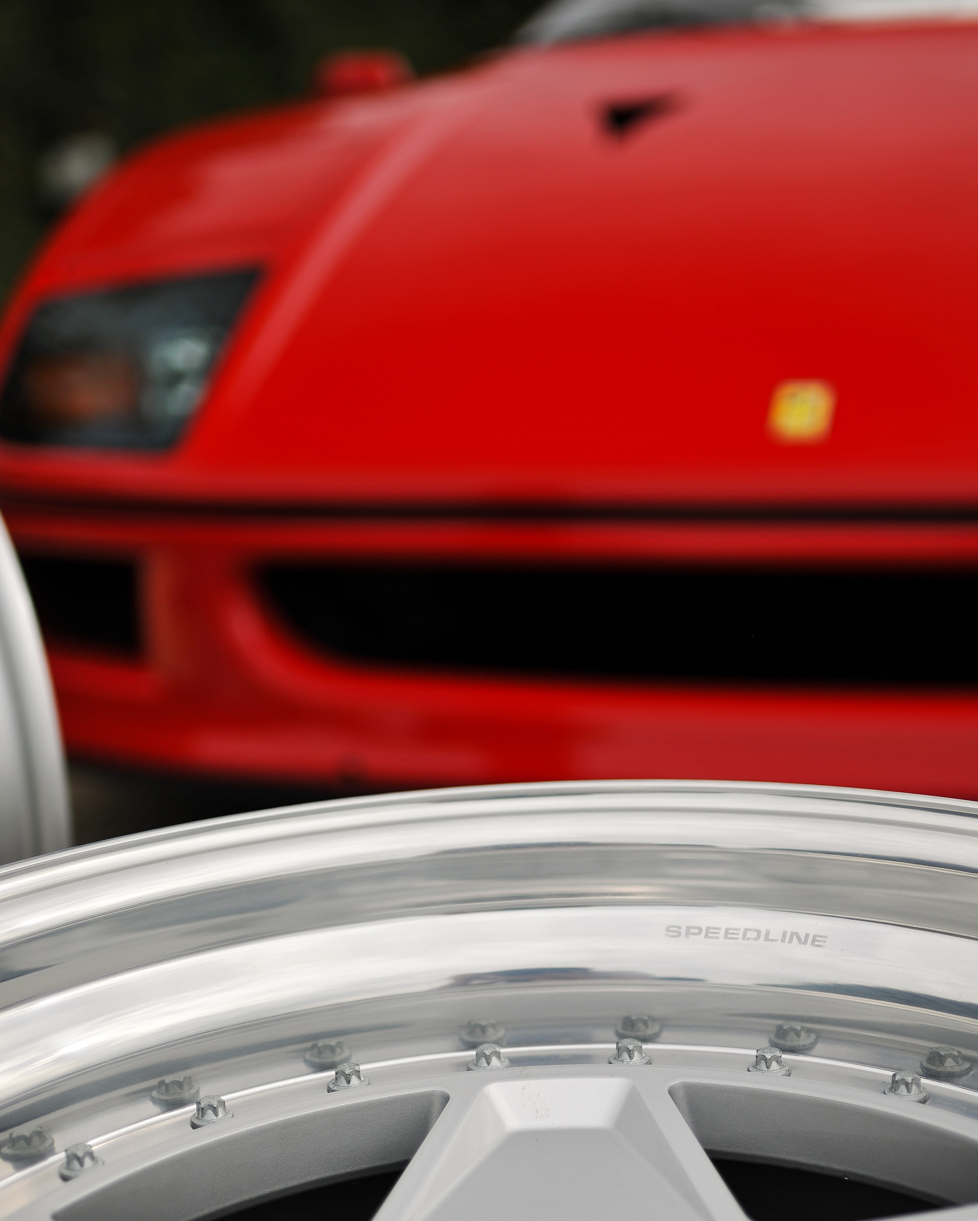 FERRARI F40 WHEELS - SET OF NEW ALLOY WHEELS