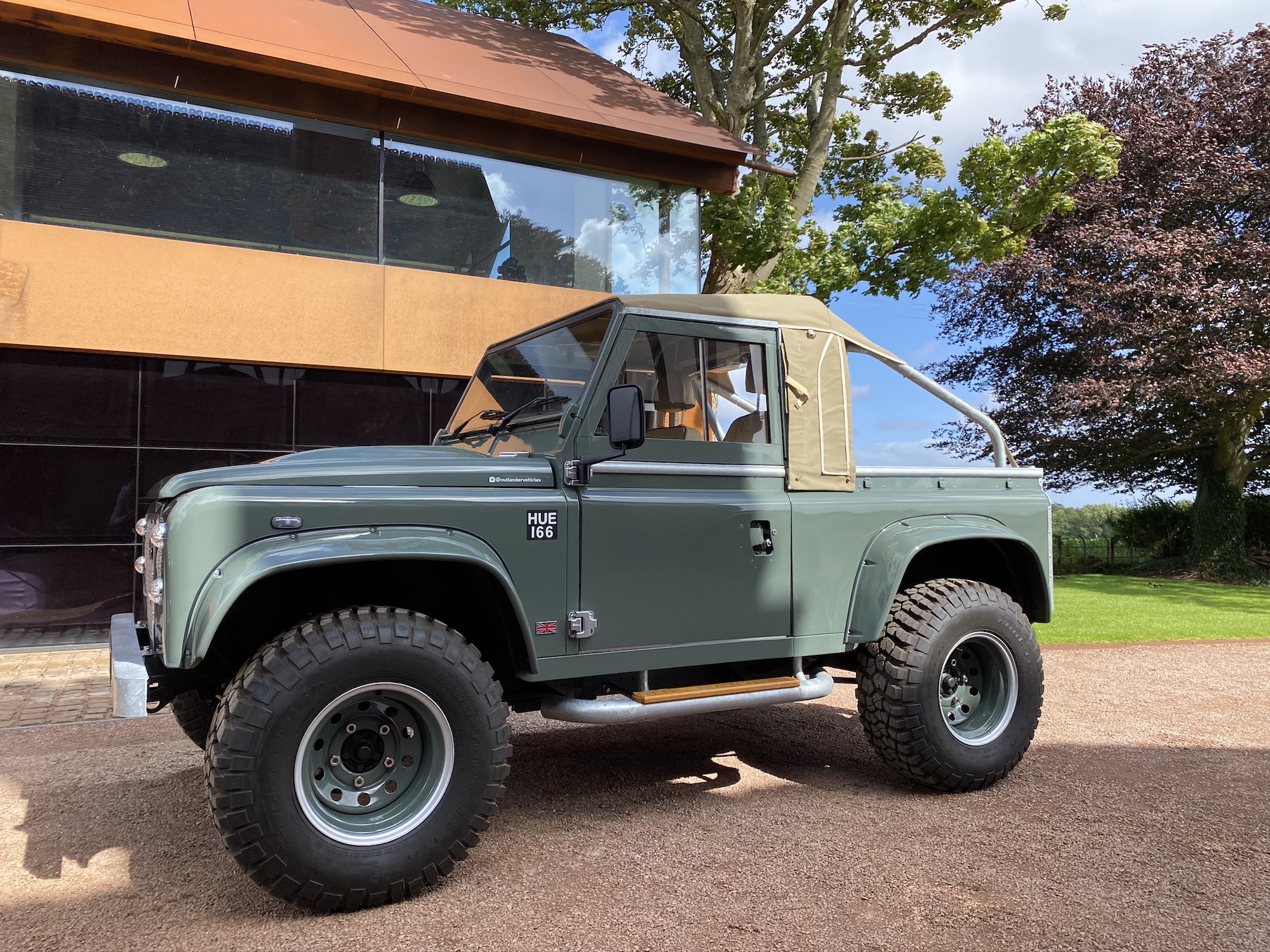 2010 LAND ROVER DEFENDER 90 'OUTLANDER' for sale by auction in Cardiff ...