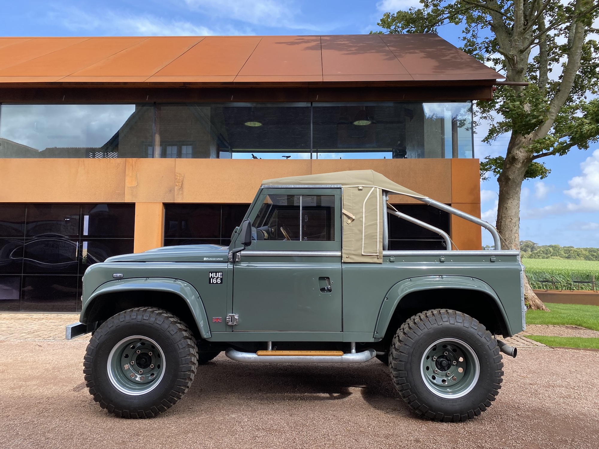2010 LAND ROVER DEFENDER 90 'OUTLANDER' for sale by auction in Cardiff ...