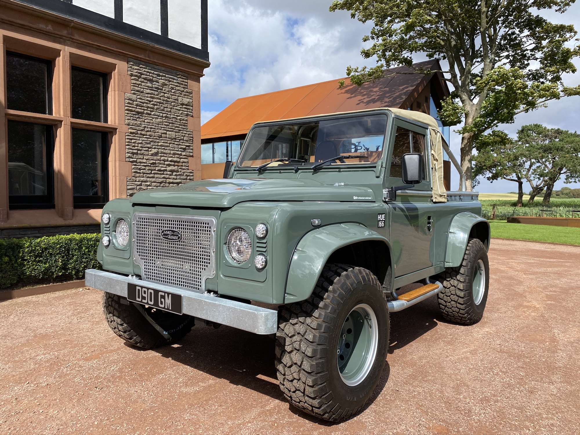2010 LAND ROVER DEFENDER 90 'OUTLANDER' for sale by auction in Cardiff ...