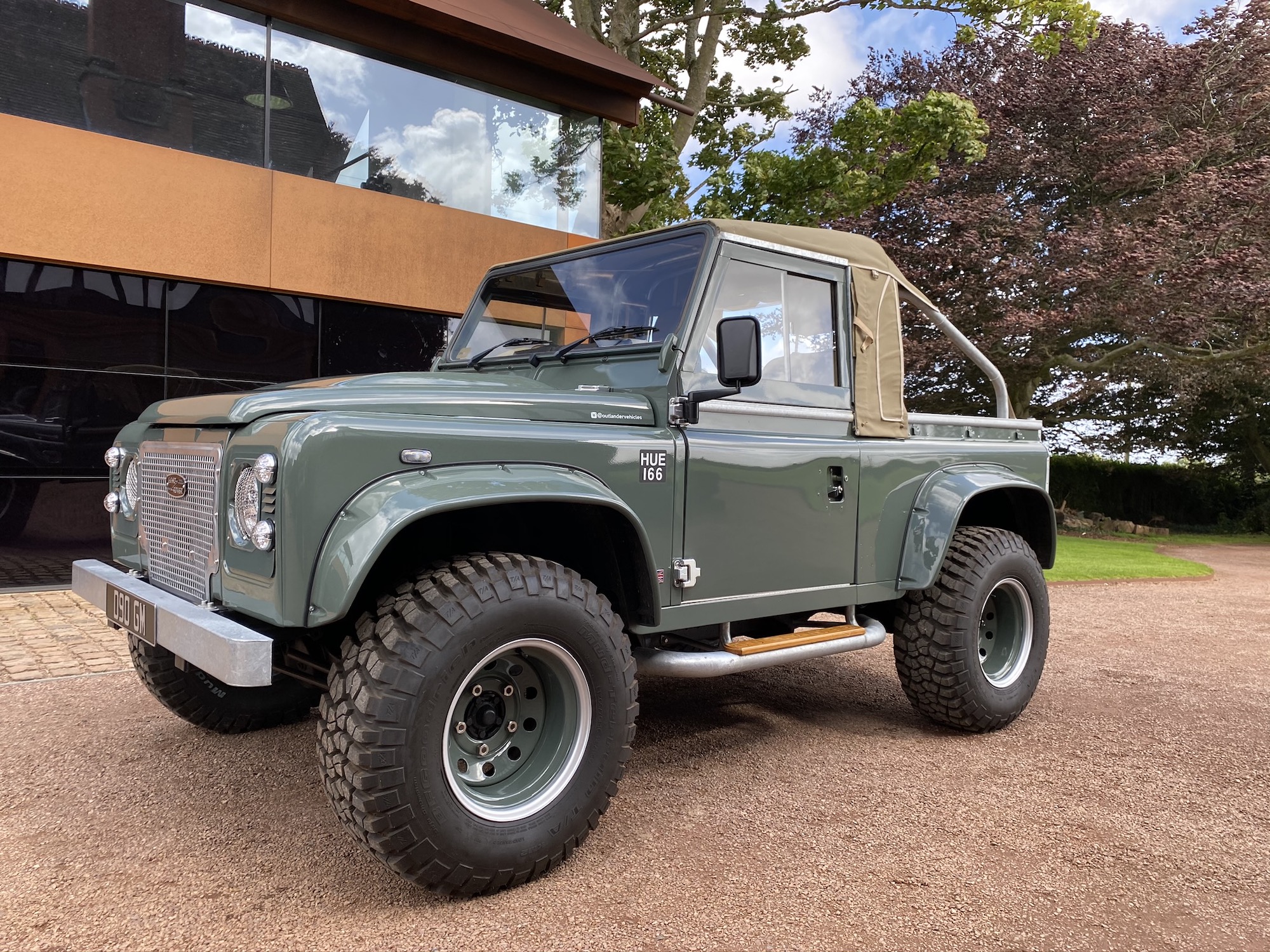 2010 LAND ROVER DEFENDER 90 'OUTLANDER' for sale by auction in Cardiff ...