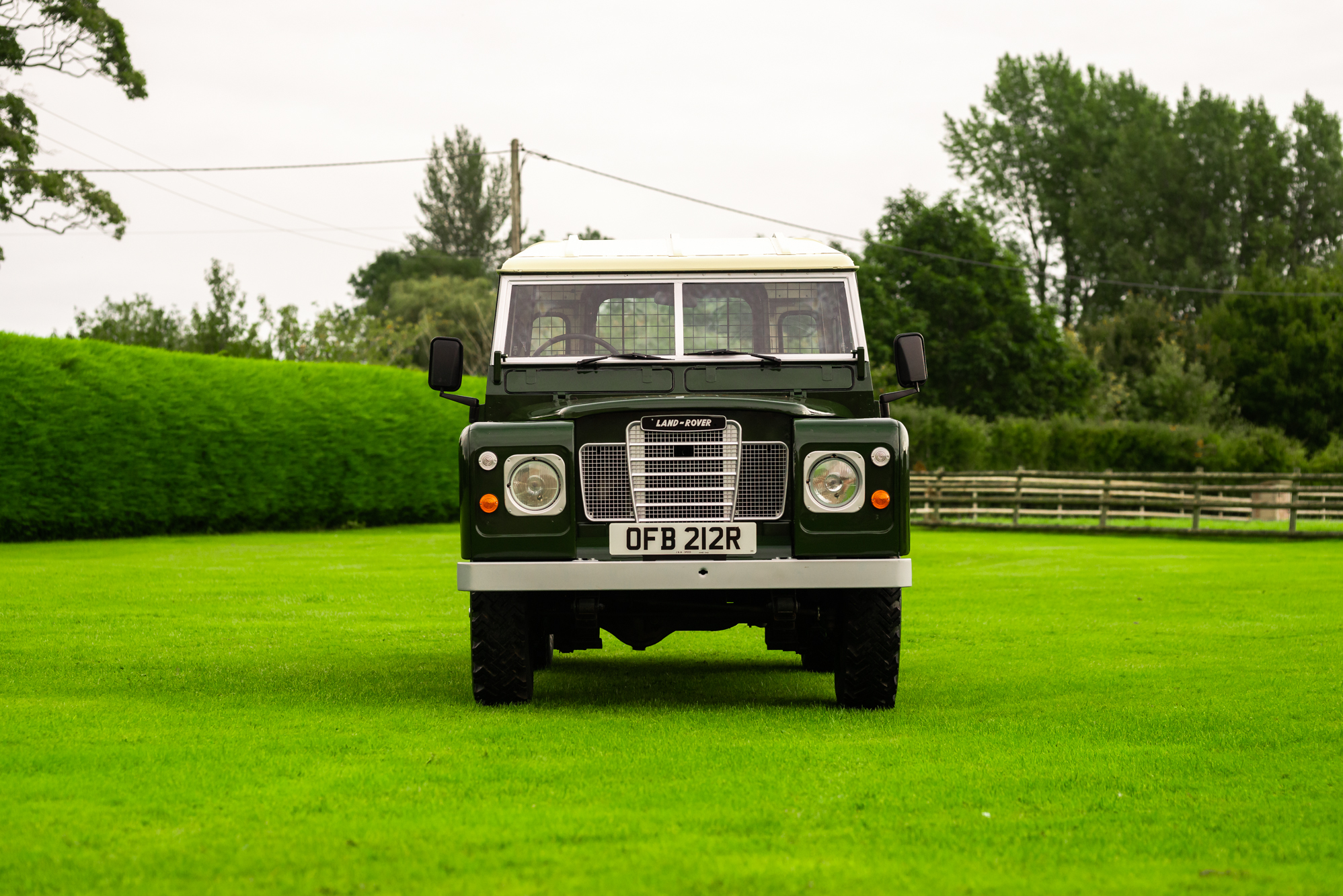 1977 LAND ROVER SERIES III 88" for sale by auction in Chester, United ...