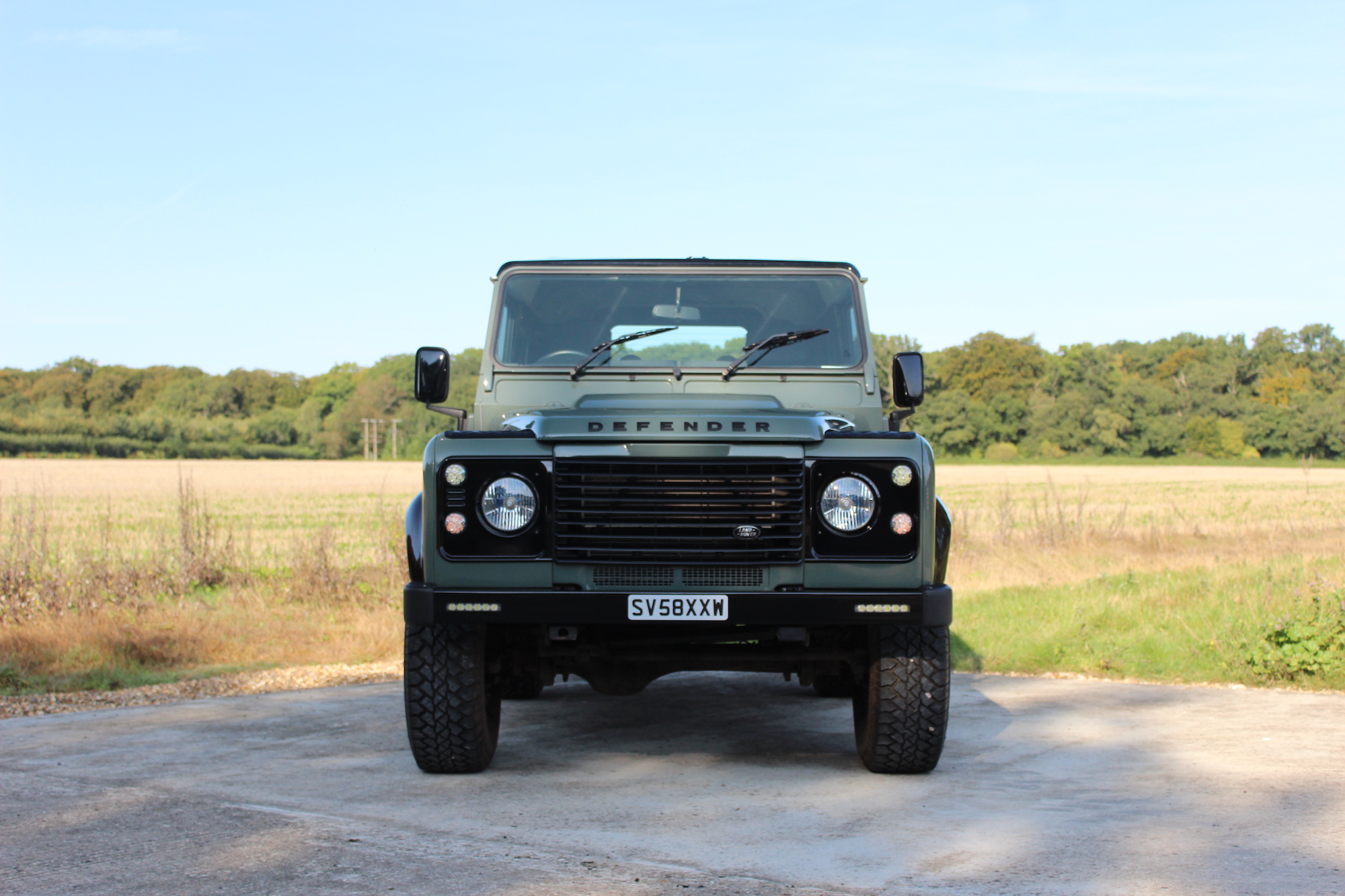 2008 LAND ROVER DEFENDER 90 HARD TOP - VAT Q