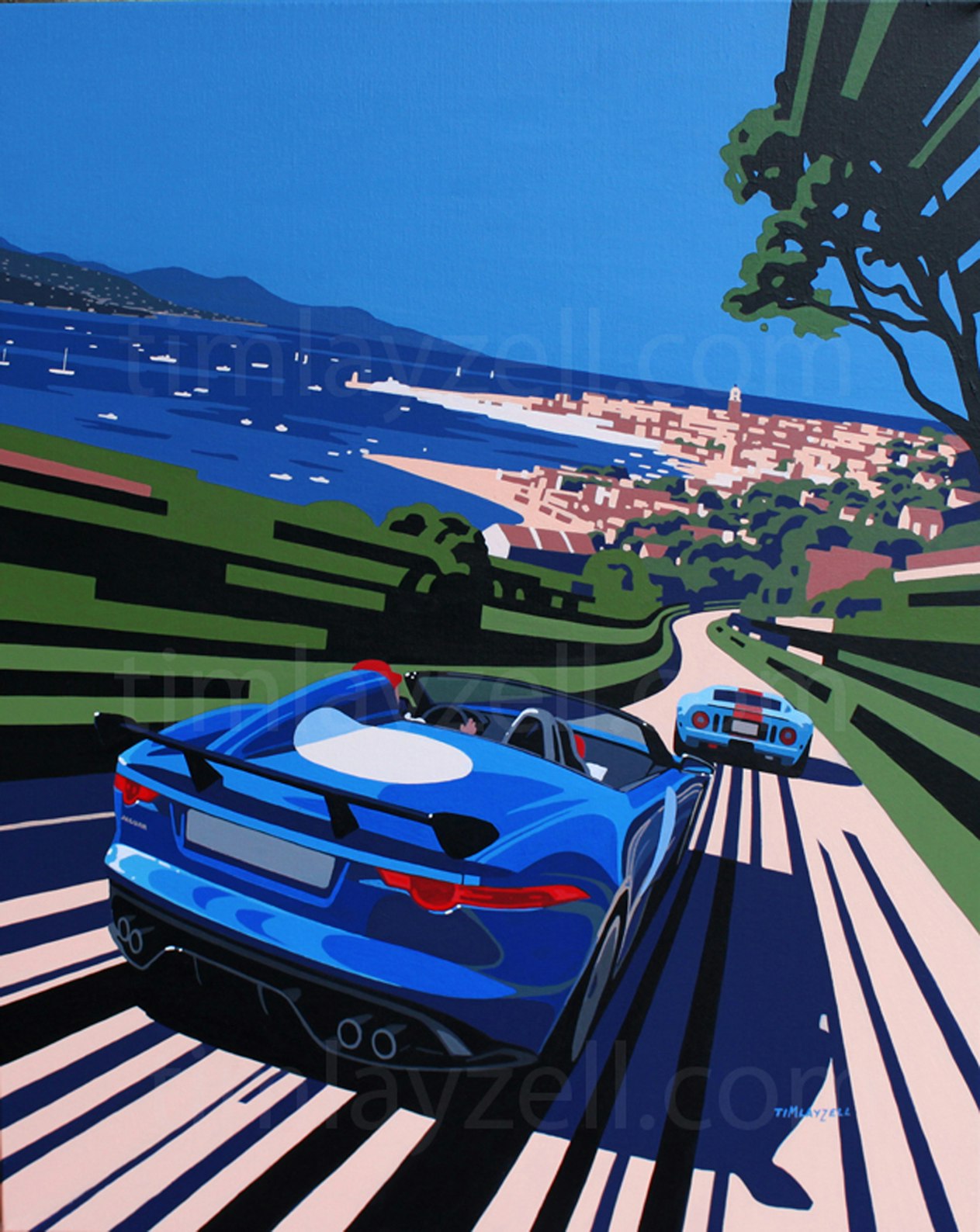 CHARITY AUCTION - A PAINTING OF YOUR CAR BY TIM LAYZELL for sale by ...