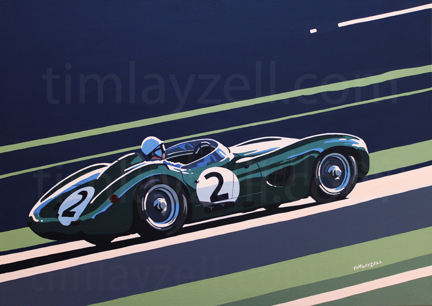 CHARITY AUCTION - A PAINTING OF YOUR CAR BY TIM LAYZELL for sale by ...