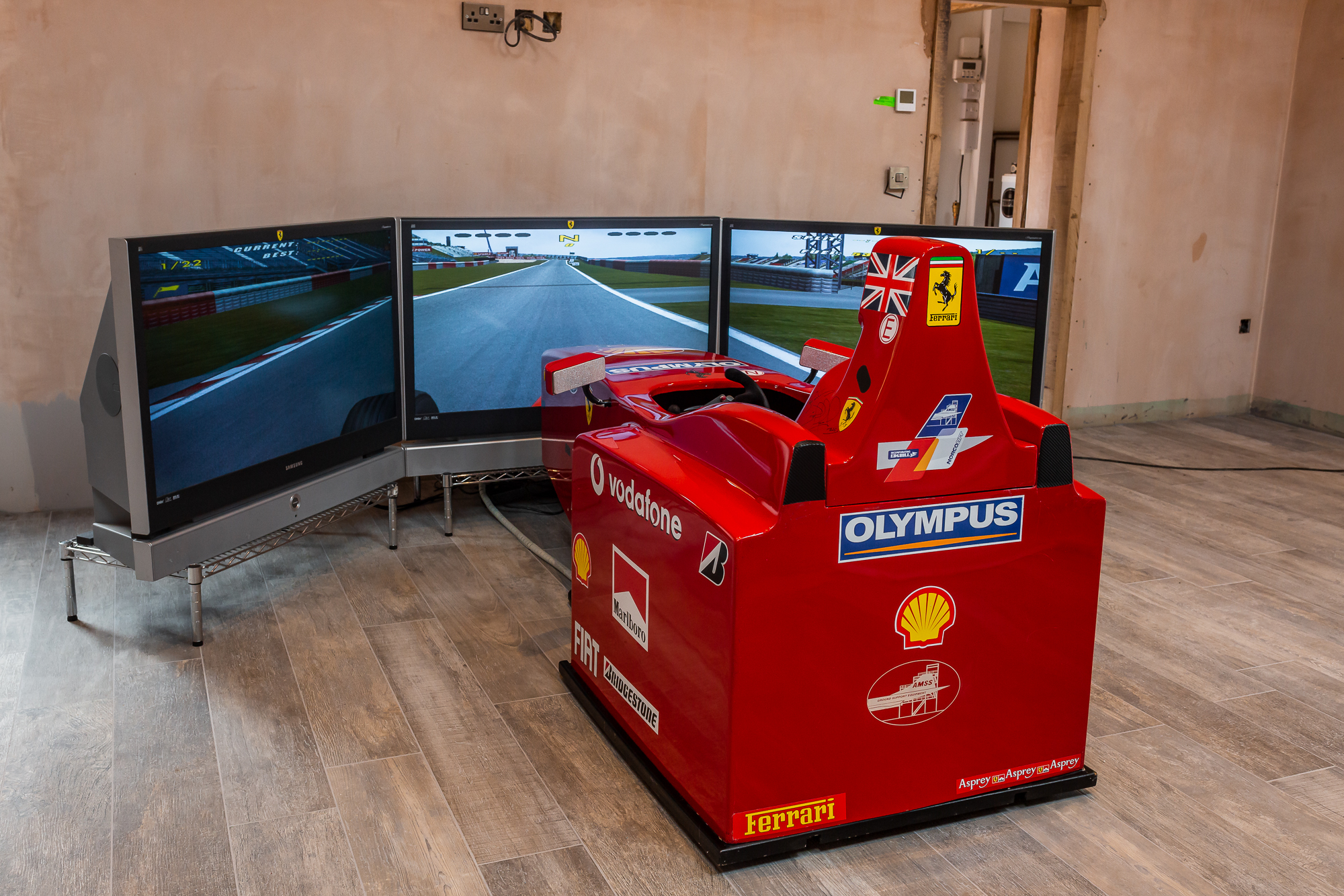ARC-TEAM FERRARI F1 DRIVING SIMULATOR