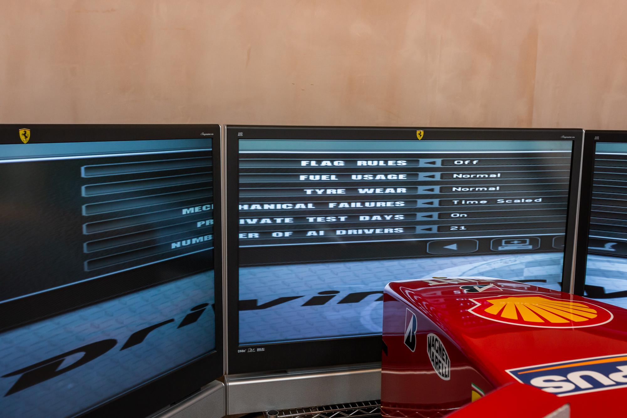 ARC-TEAM FERRARI F1 DRIVING SIMULATOR