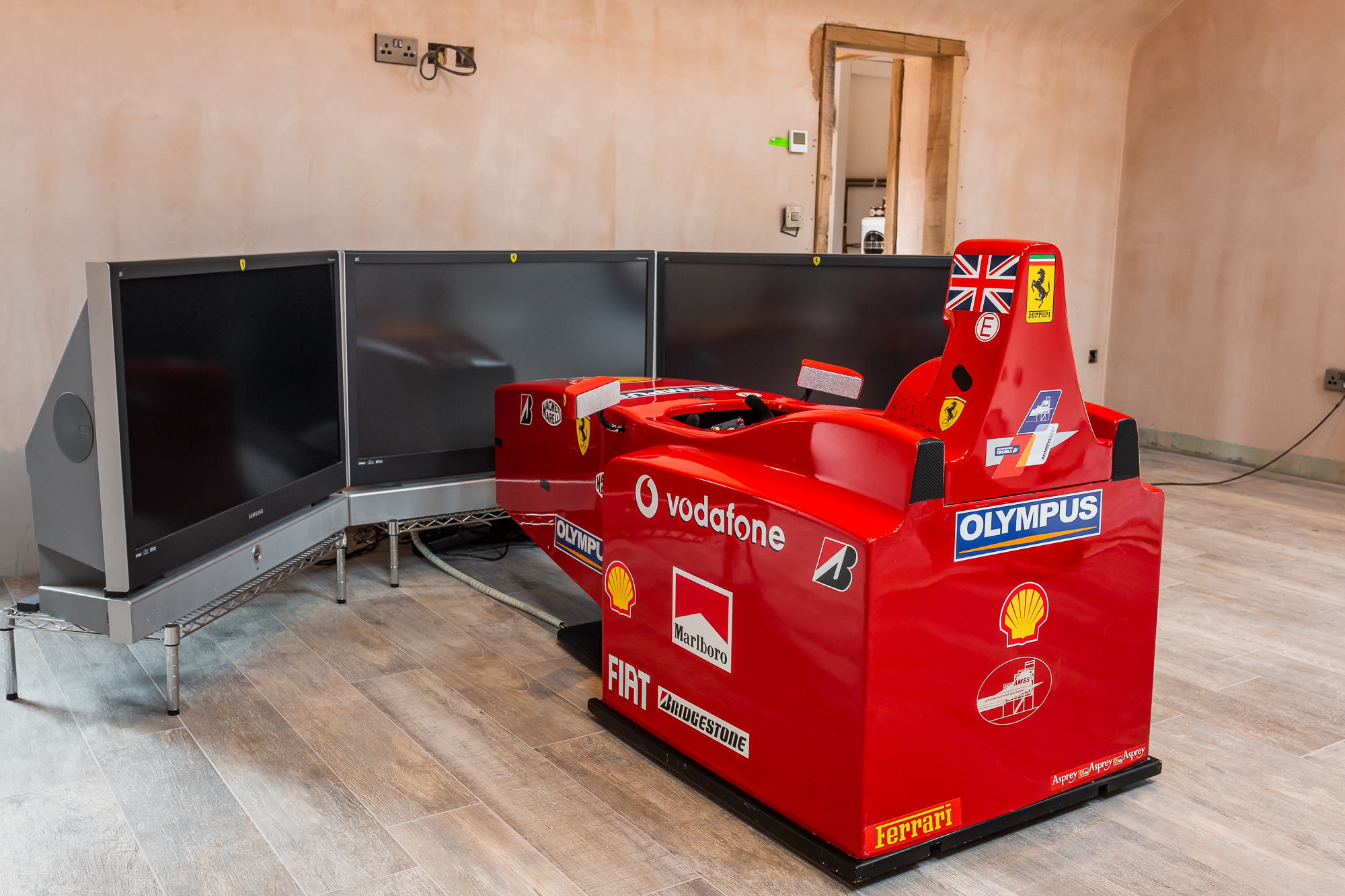 ARC-TEAM FERRARI F1 DRIVING SIMULATOR