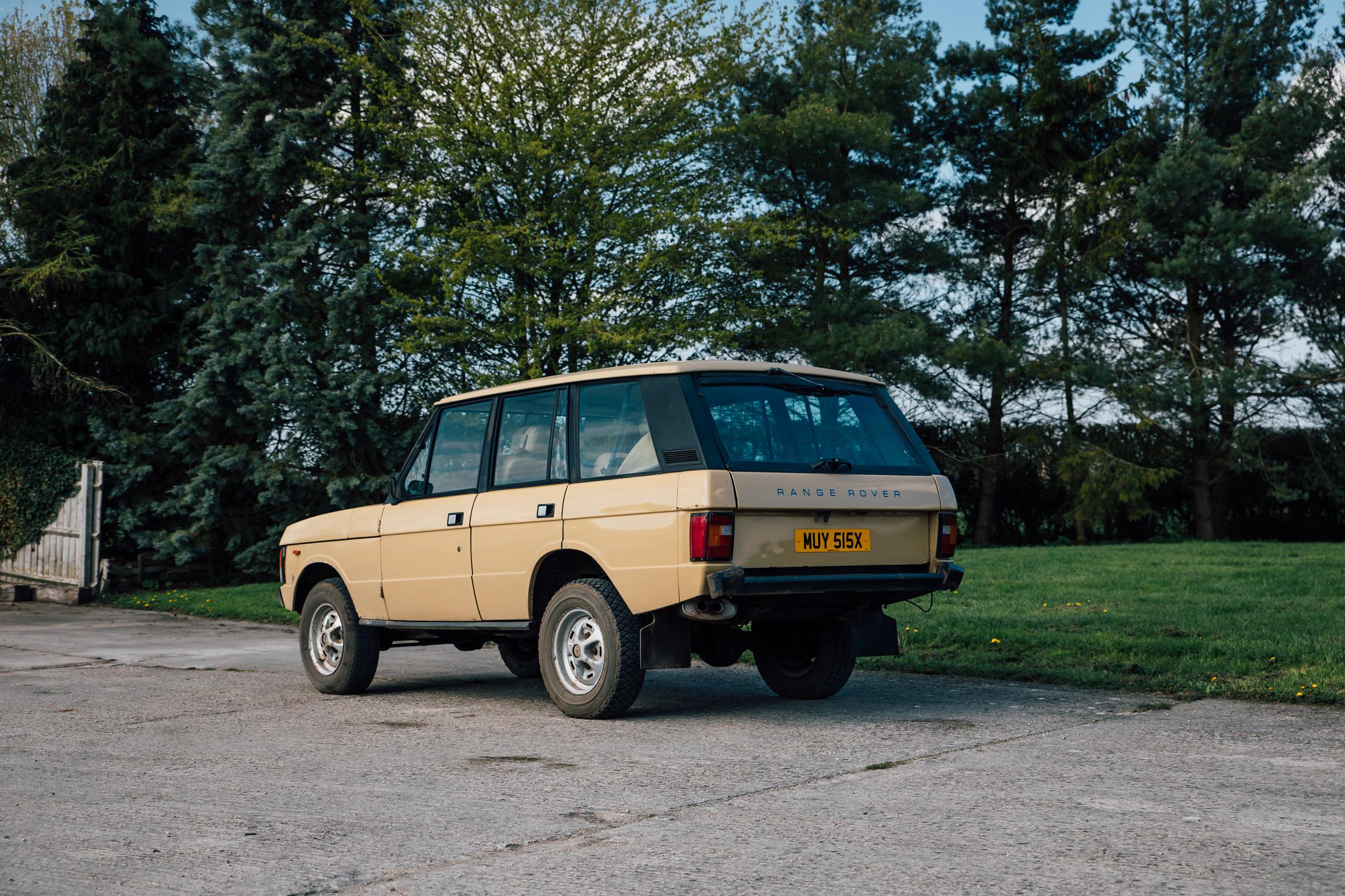1981 RANGE ROVER CLASSIC 4 DOOR - PROJECT CAR for sale by auction in ...
