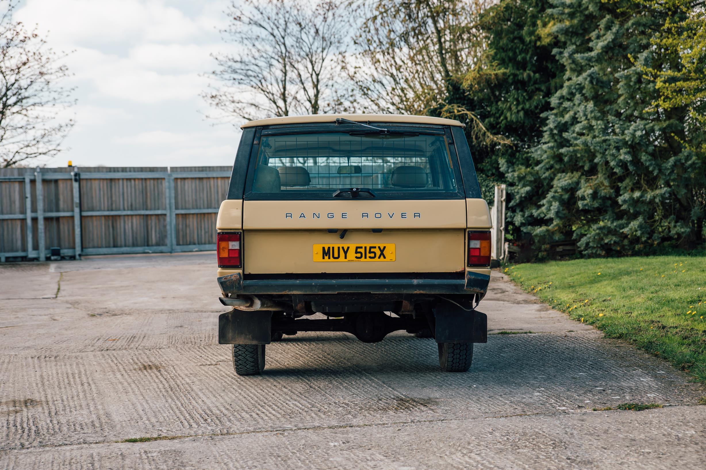 1981 RANGE ROVER CLASSIC 4 DOOR - PROJECT CAR for sale by auction in ...