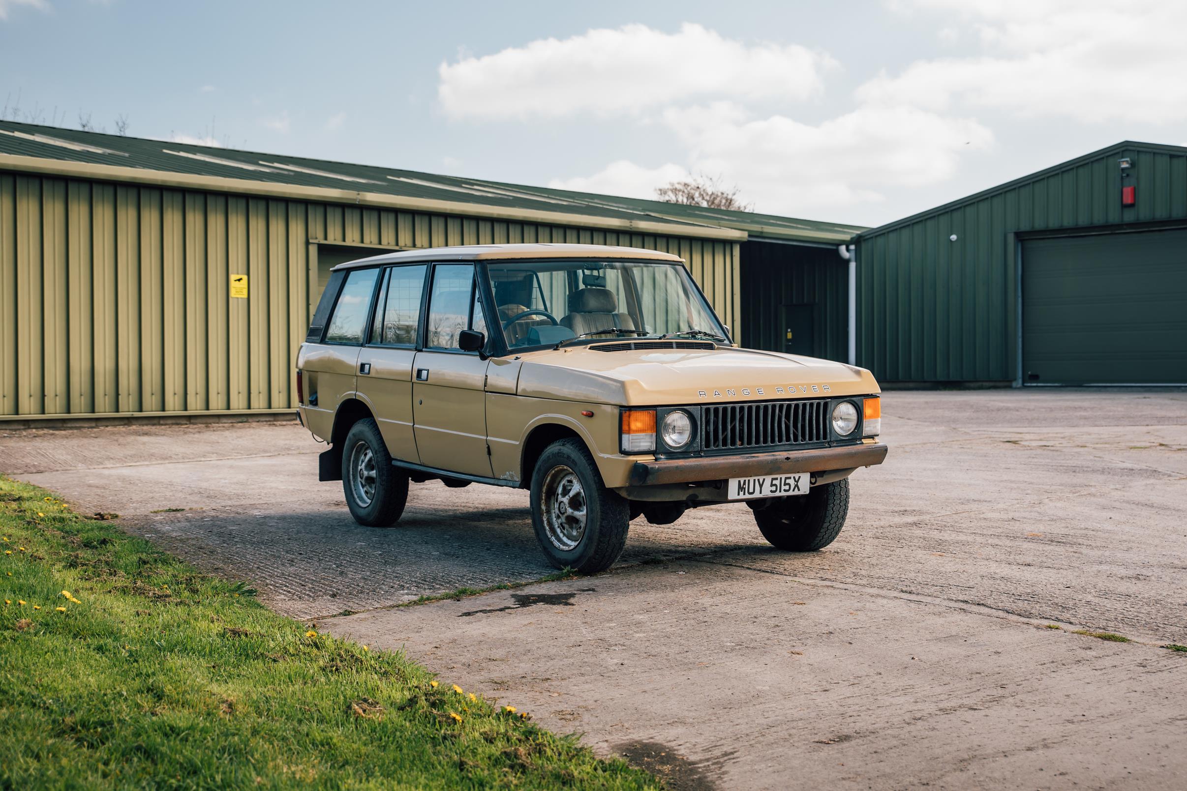 1981 RANGE ROVER CLASSIC 4 DOOR - PROJECT CAR for sale by auction in ...