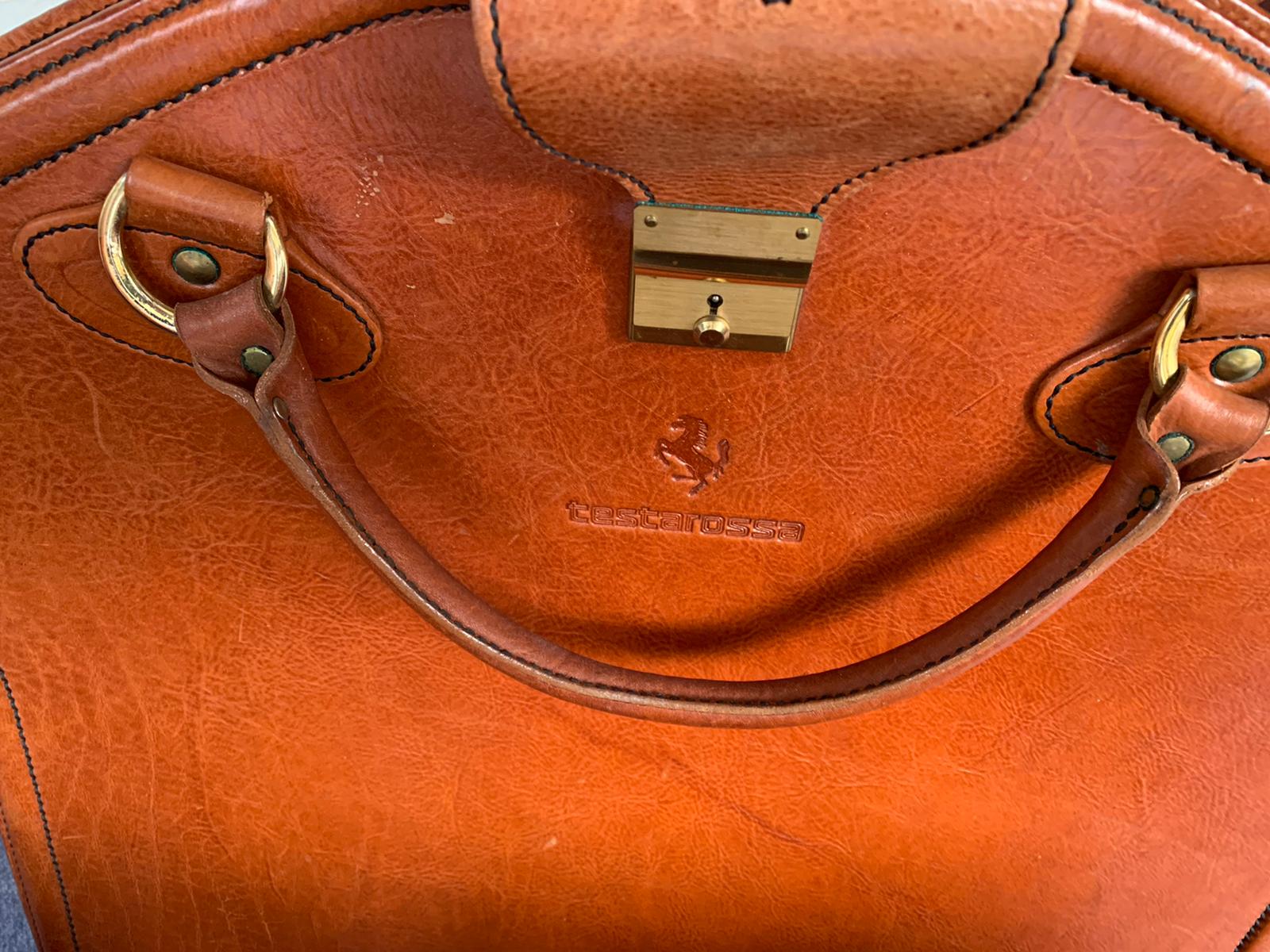 SCHEDONI LUGGAGE FOR FERRARI TESTAROSSA - COMPLETE SET for sale by ...